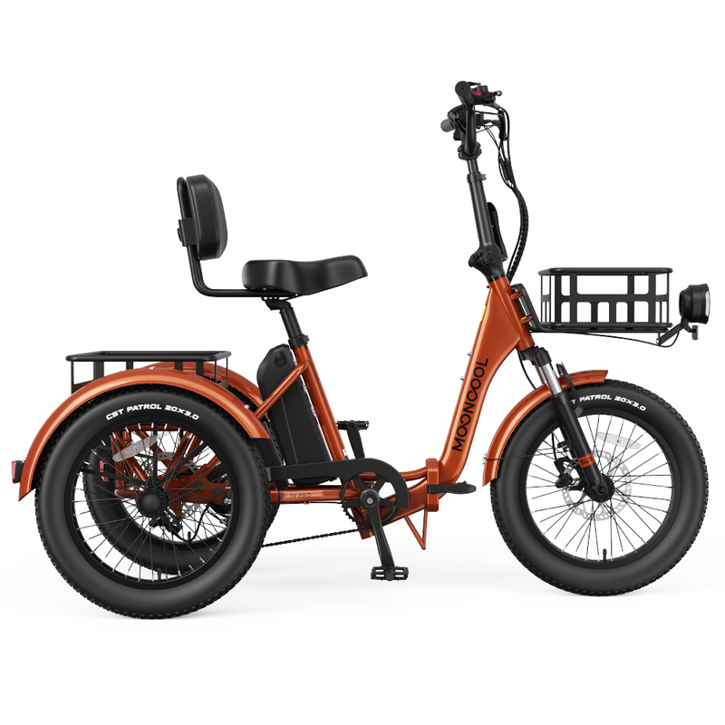 TK Pro Electric Tricycle | Safer, Powerful, Foldable Electric Trike ...